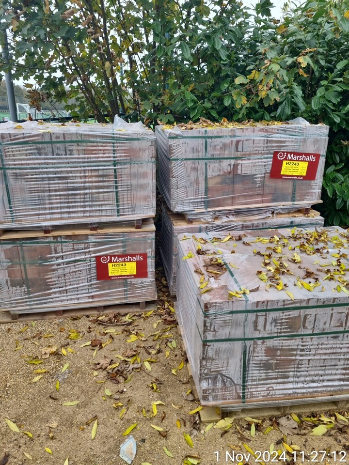 (1 PACK)MARSHALLS TEGULA TRADITIONAL COLOUR BLOCK PAVING MIXED SIZES ...