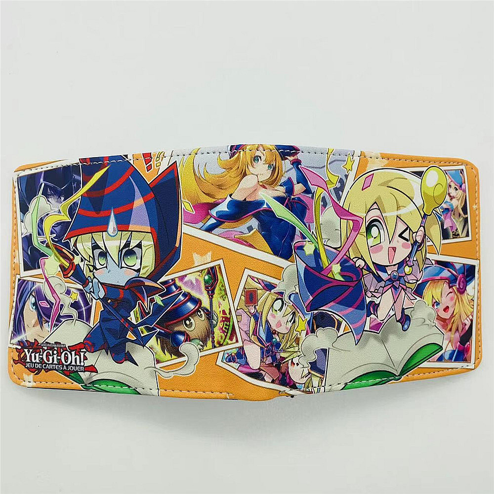 Yu-Gi-Oh! Yugi Muto Anime Leather PU Bifold Wallet Coin Purse Money ...