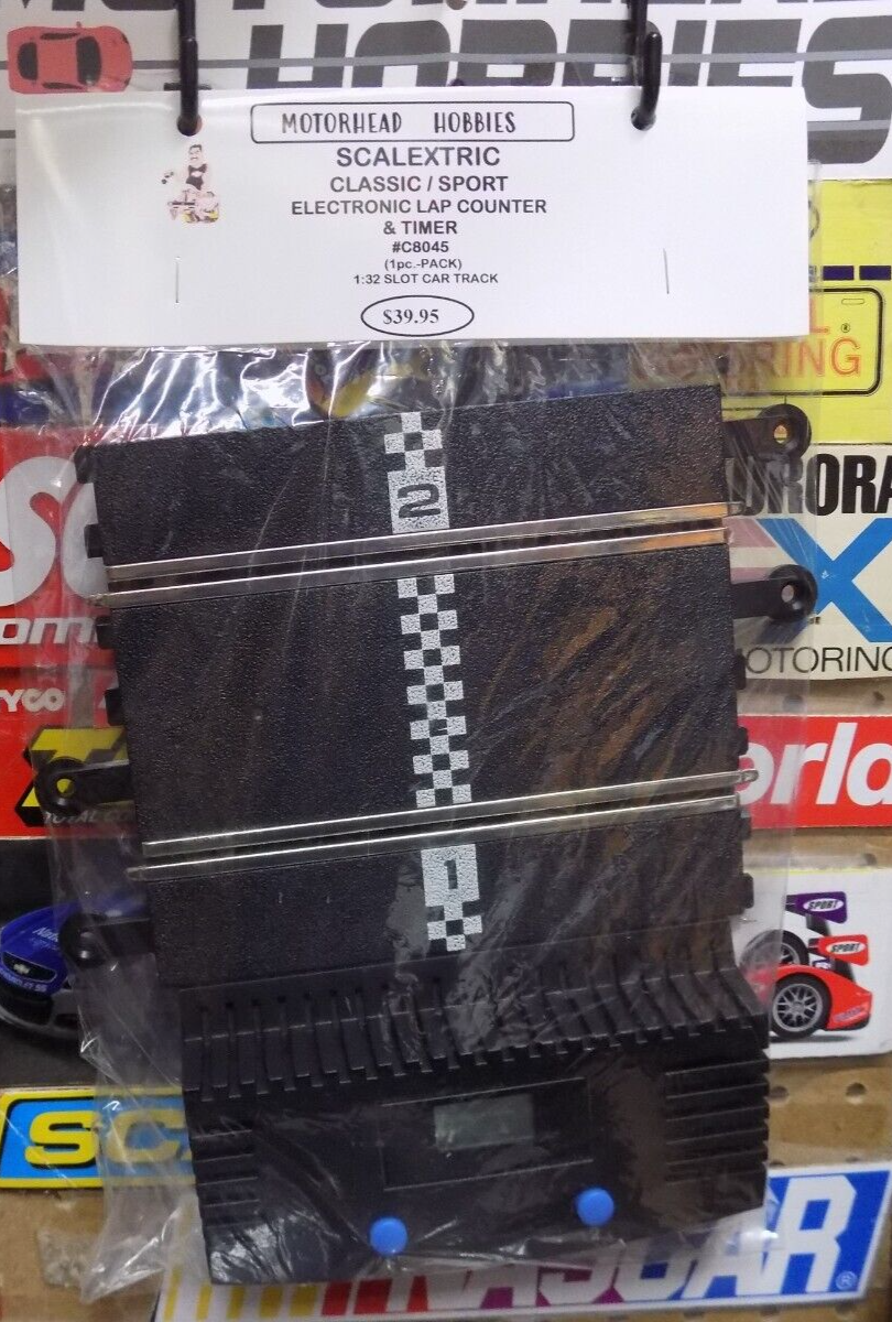 SCALEXTRIC CLASSIC, ELECTRONIC LAP COUNTER & TIMER TRACK, (1pc.-PACK ...