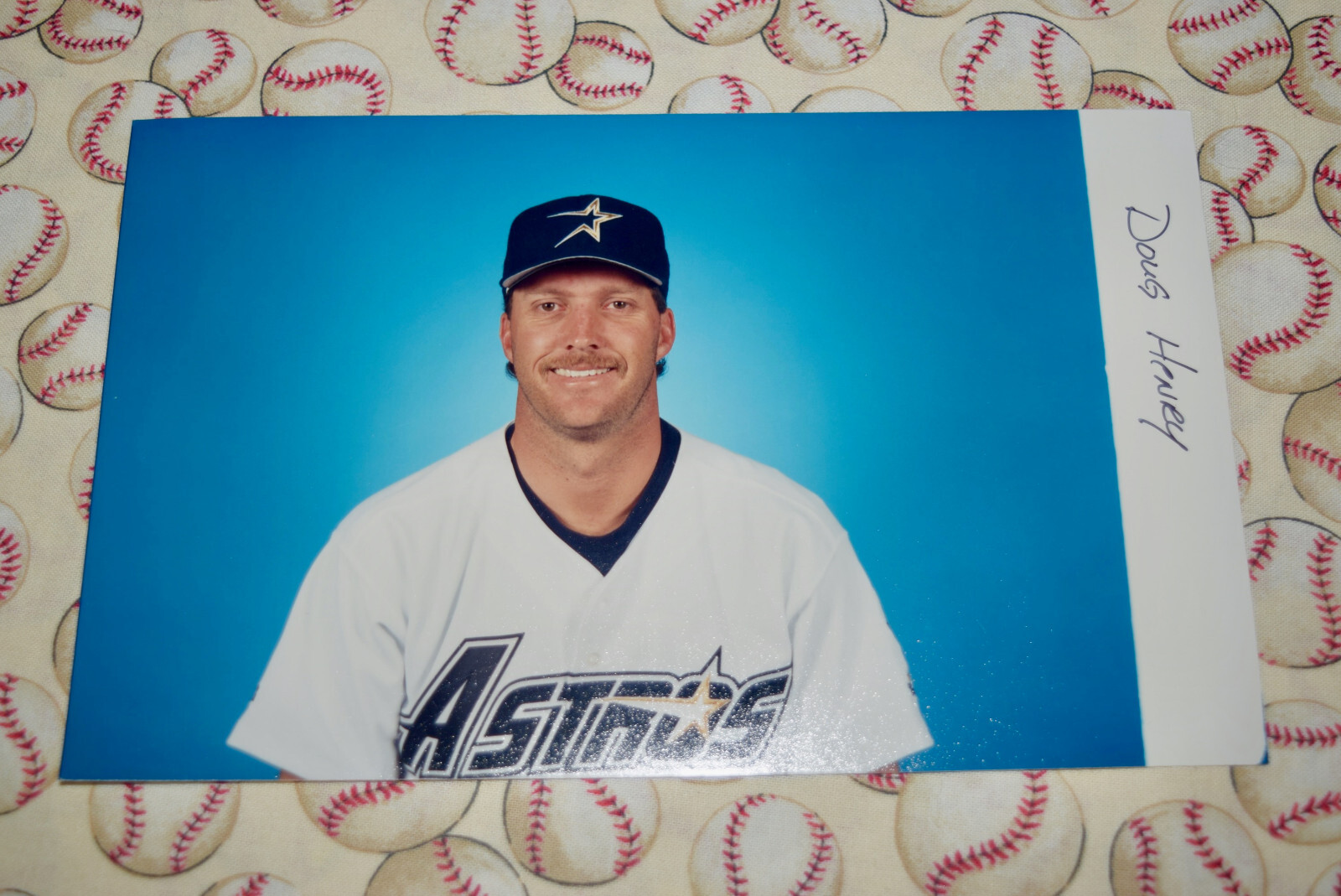 Doug Henry Houston Astros Press Player Photo - 1998 Design #2 | eBay