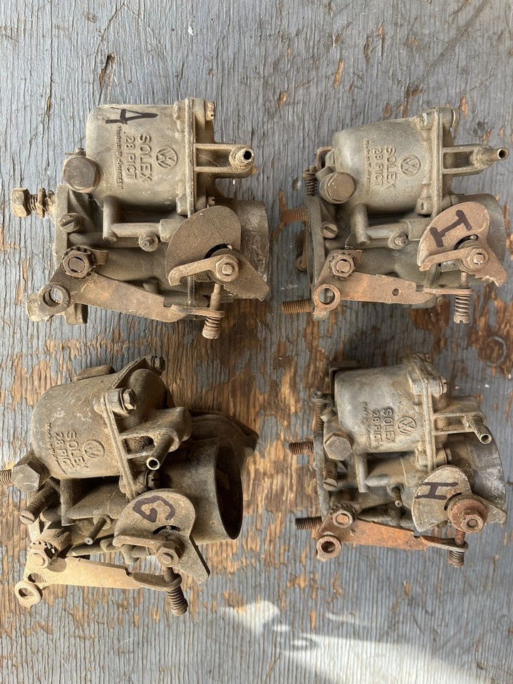 ONE VOLKSWAGEN VW Bug Solex 28pict 6v choke CARB CARBURETOR 28 PICT1 H ...