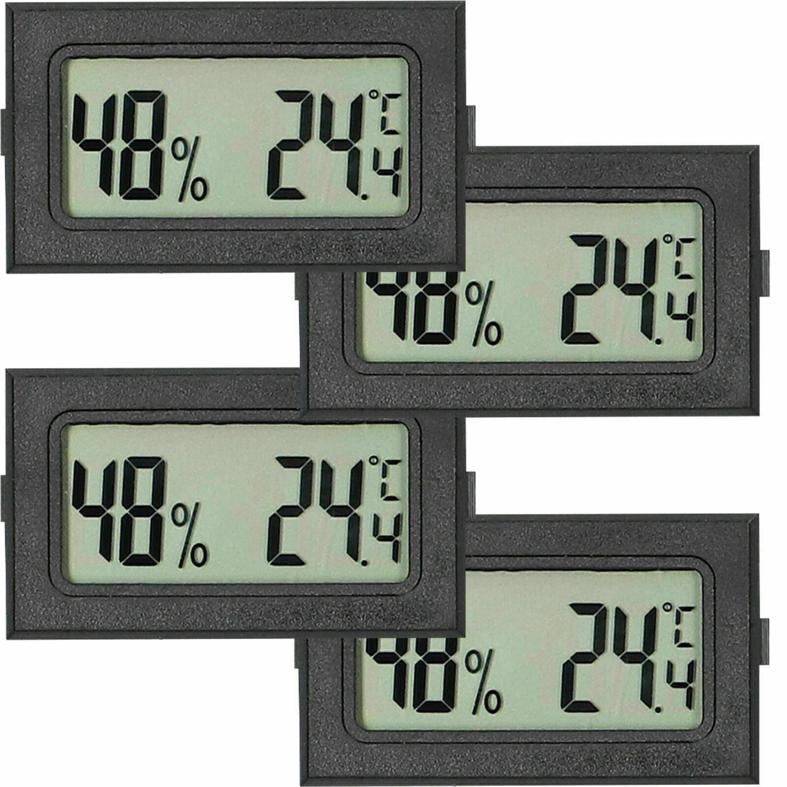 Mini Digital Thermometer Hygrometer Temperature Humidity Meter Gauge ...