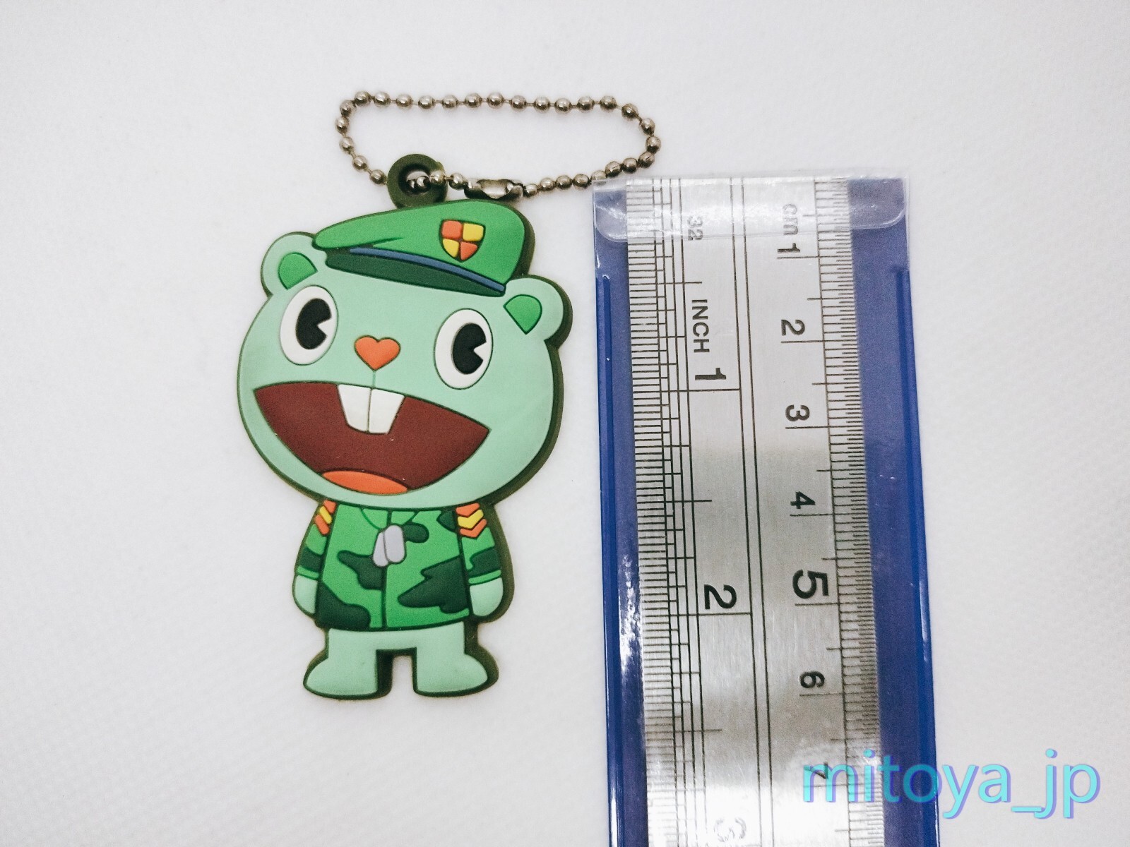 2011 Happy Tree Friends Flippy Rubber Keychain Mondo Media Animation ...