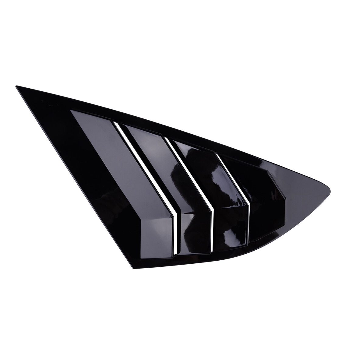 1pair Rear Side Window Shutter Cover Louver Decor Fit For Ford Fusion ...