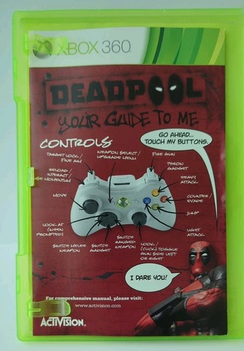 Deadpool (Xbox 360, 2013) CIB, Original Label | eBay