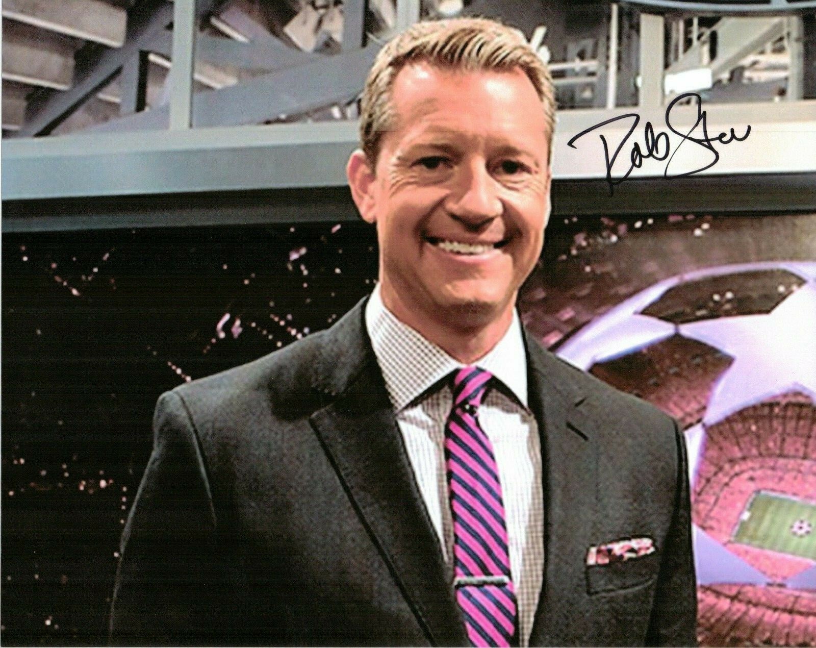 Rob Stone PBA Bowling Commentator Signed Autographed Glossy 8 x 10 ...