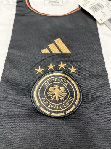 NWTS Adidas Germany Soccer 2022 Home Stadium Jersey HJ9606 Men’s SZ ...