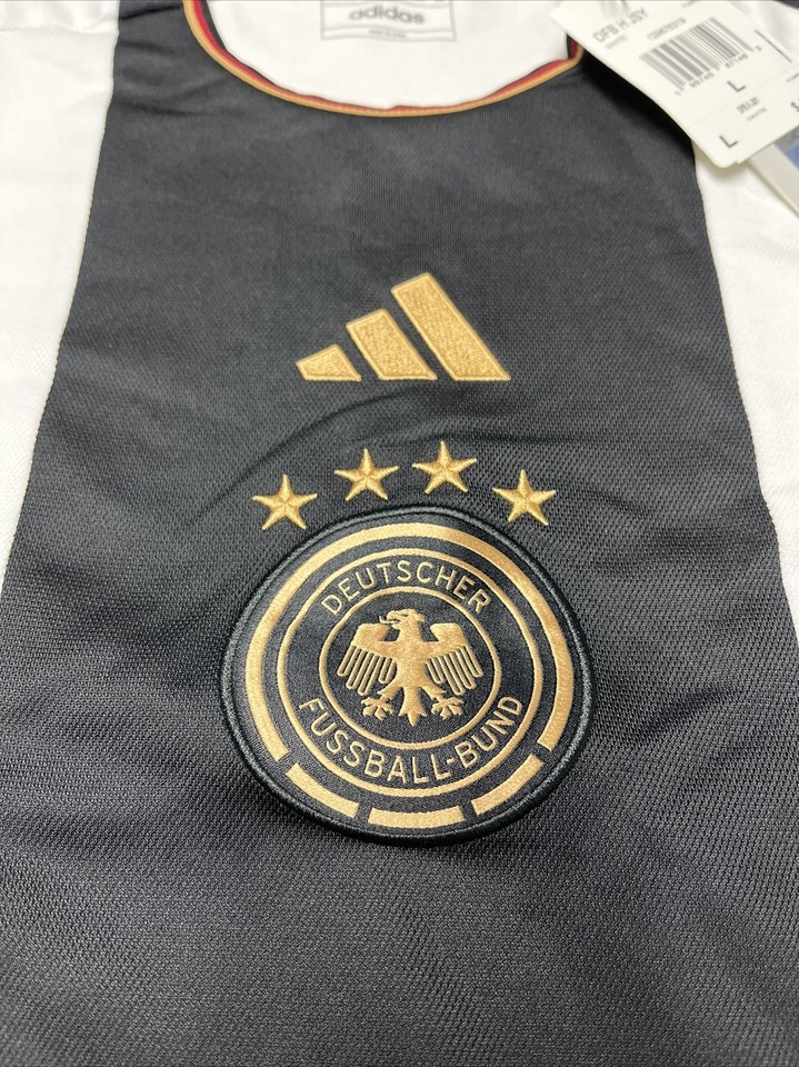 NWTS Adidas Germany Soccer 2022 Home Stadium Jersey HJ9606 Men’s SZ ...