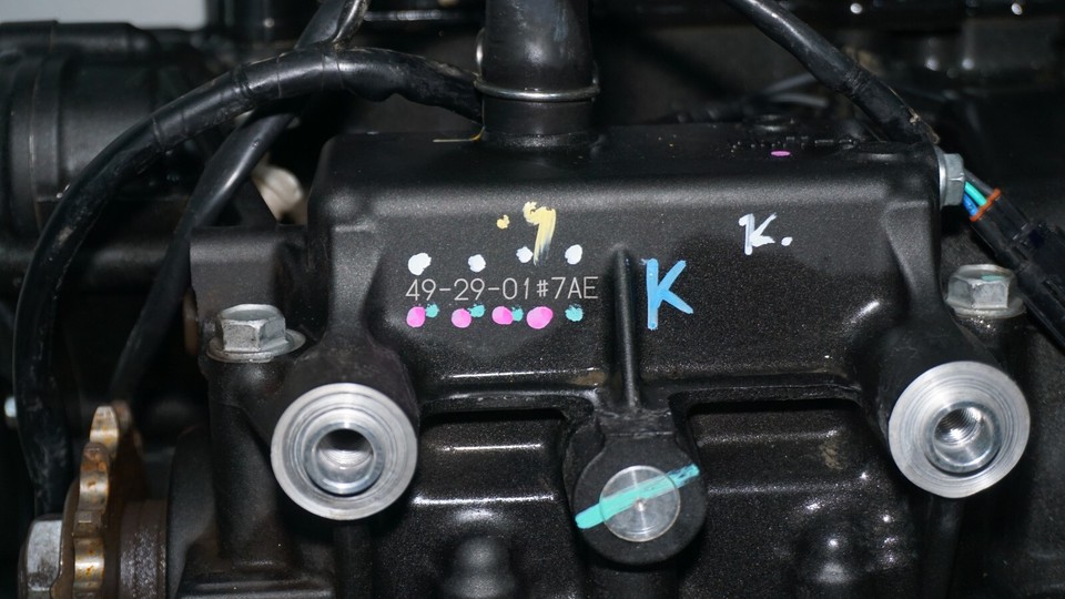 2024 Kawasaki Ninja 500 EX500 Engine Motor Tested Runs 6k MILES TESTED ...