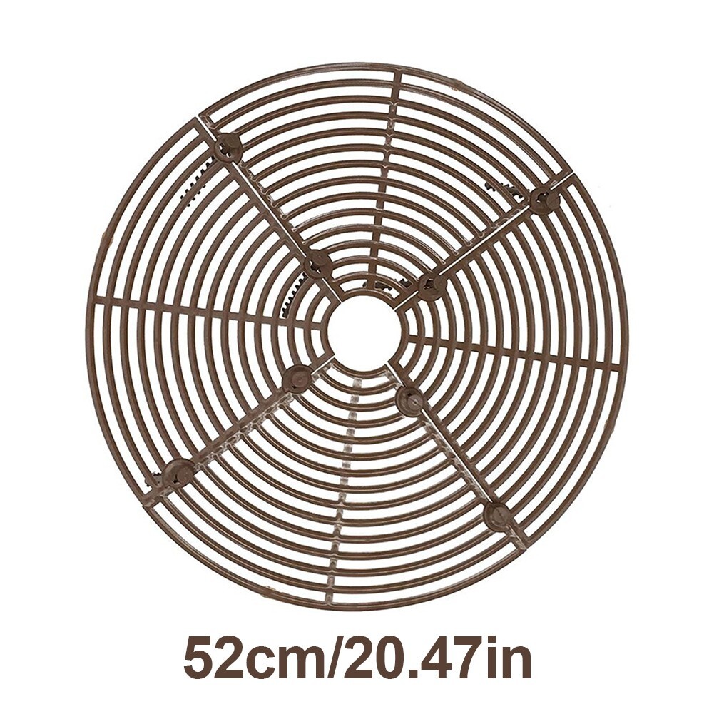 Practical Plant Pot Grid Prevents Soil Spillage Round Shape (63 ...