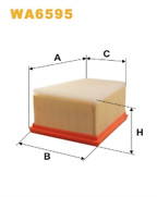 Wix WA6595 Air Filter for sale online | eBay