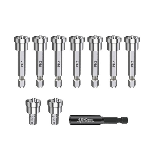 10pcs Depth Stop Screwdriver Tips Alloy Steel Essential Tools for DIY ...