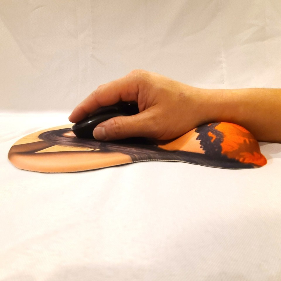 Sexy 3D Mouse Pad with Gel Wrist Support Rest | eBay