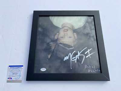 Mgk Machine Gun Kelly Autographed Hotel Diablo 12x12 Framed Album PSA ...