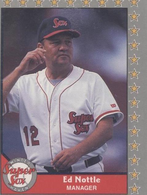 1990 Pacific Senior Professional Baseball Association - Ed Nottle #51 ...