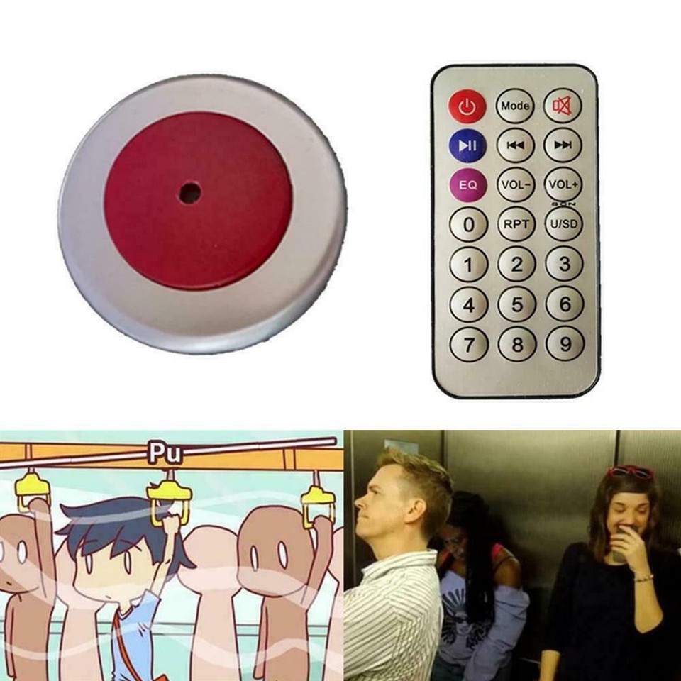 2021 NEW Funny Prank Remote Control Fart Machine Practical Gifts Ezast ...