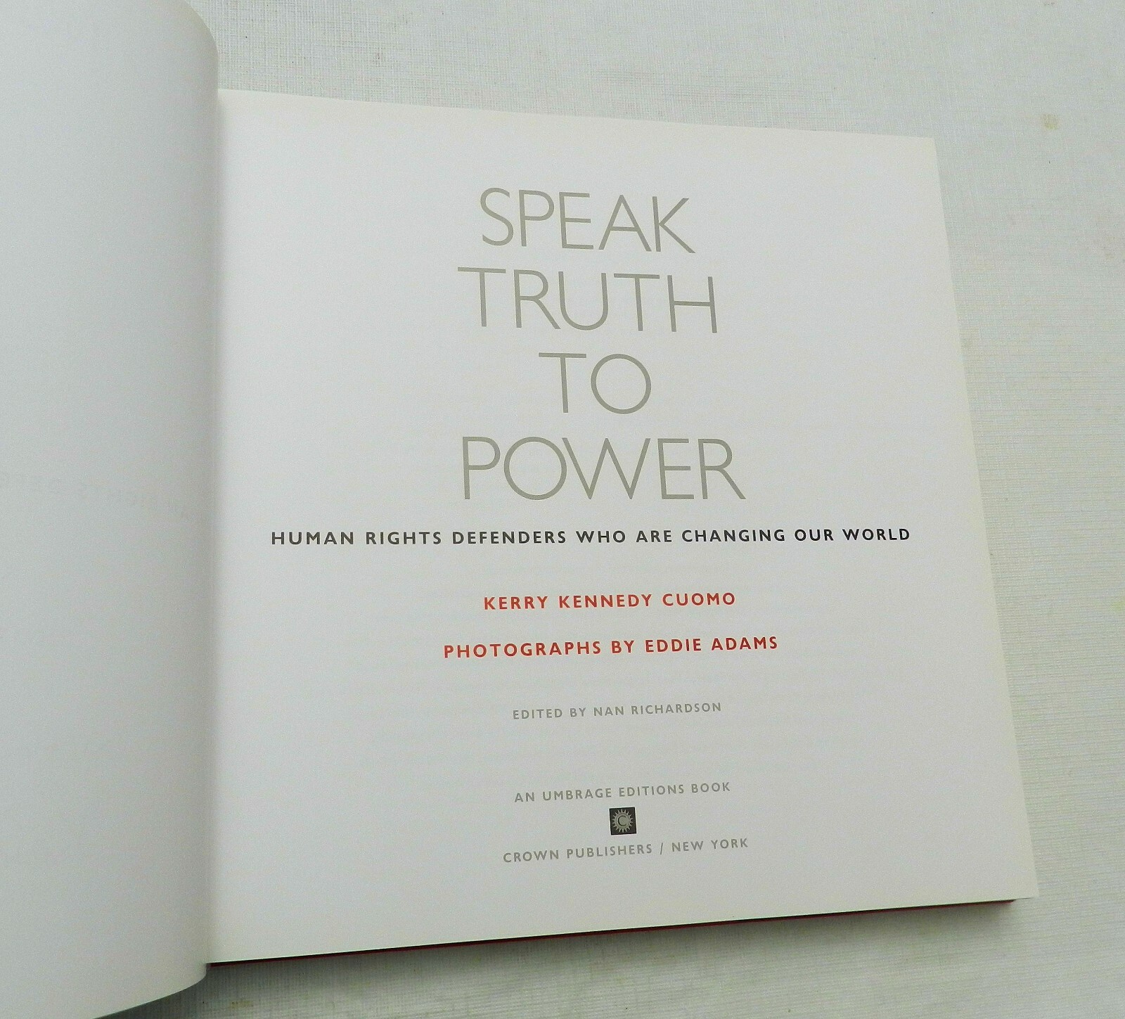 Speak+Truth+to+Power+%3A+Human+Rights+Defenders+Who+Are+Changing+Our ...