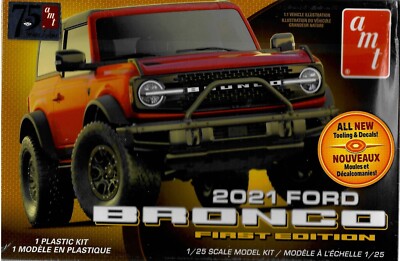 AMT 1343 2021 Ford Bronco First Edition model kit | eBay