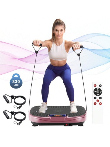 Vibration Plate Fitness Platform Exercise Machine Vibrating Shaking ...
