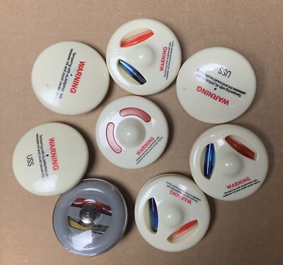 50 Security Ink Round Golf Tags Anti Theft Alarm Sensors & Pins Retail ...