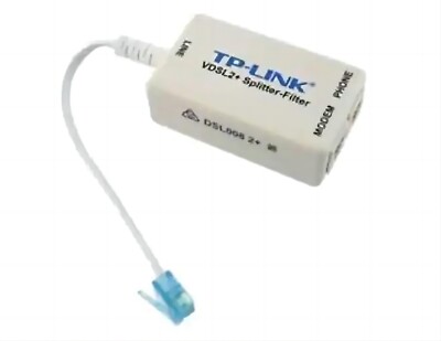 TP-Link DSL008 ADSL 2+ VDSL Filter Internet Phone Splitter | eBay