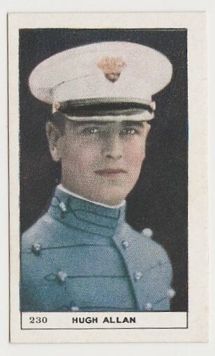 Hugh Allan film star Vintage 1932 BAT Cinema Stars Tobacco Card #230 | eBay