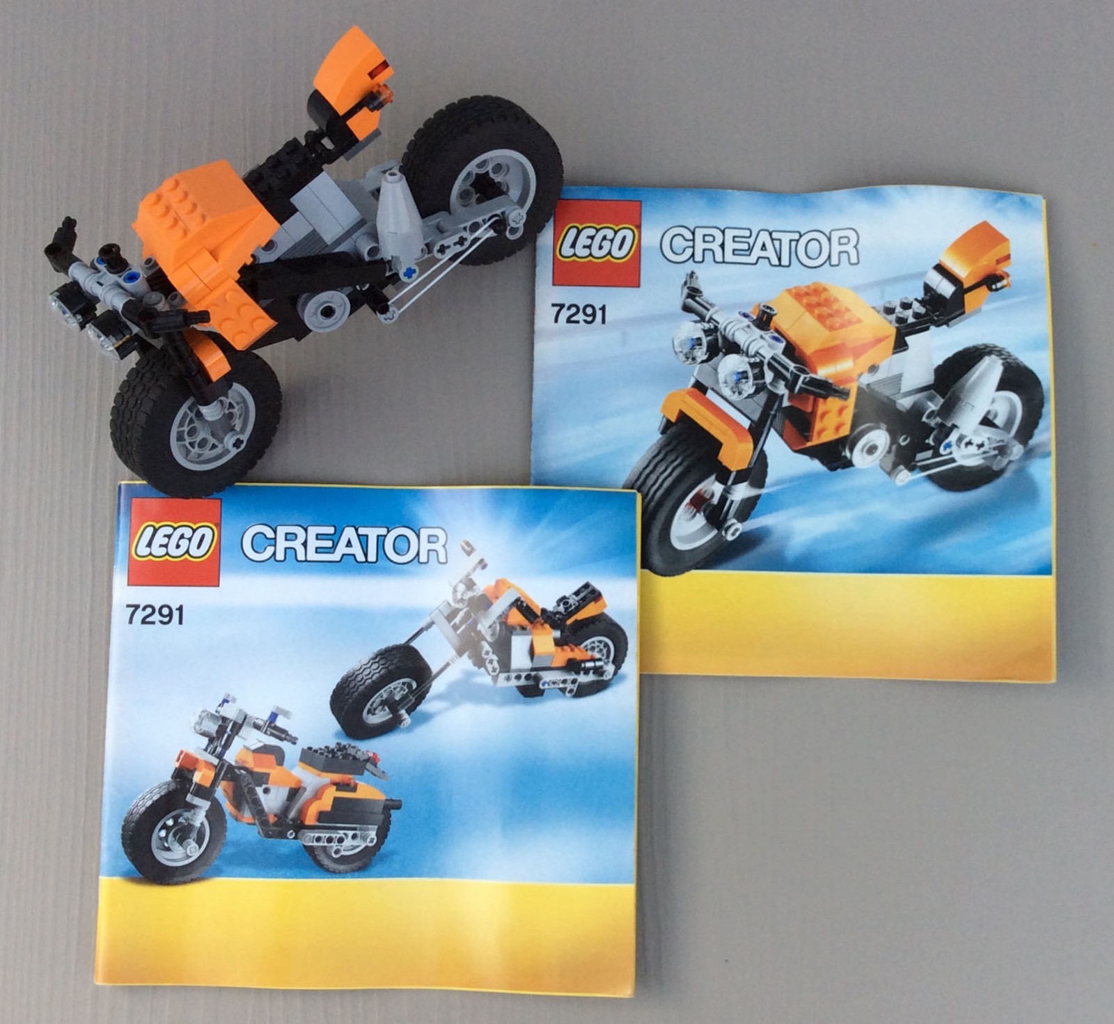 LEGO CREATOR - 7291 - Street Rebel - La moto - 3 en 1 - JEU - JOUET ...