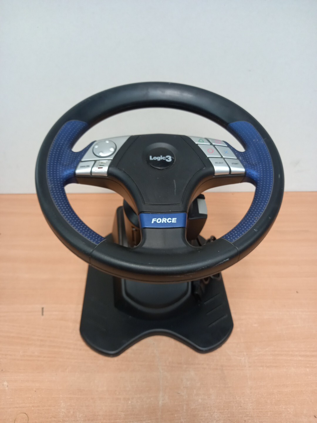 Logic3 TopDrive Force Steering Wheel For PS2 - Black - Unit Only | eBay UK