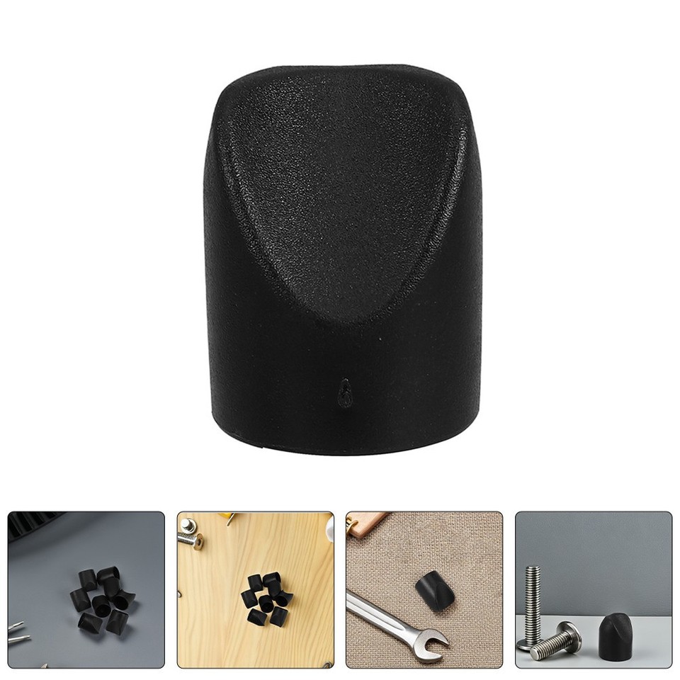 50 Pcs Plastic Stabilizer End Cap Folding Chair Foot Caps Leg ...