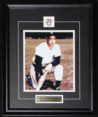Joe DiMaggio New York Yankees 8x10 Baseball Memorabilia Collector Frame ...