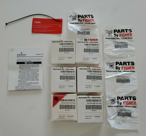 * Fisher Controls RPACKX00592 REPAIR KIT PACKING ENVIRO GRAPH ULF for ...