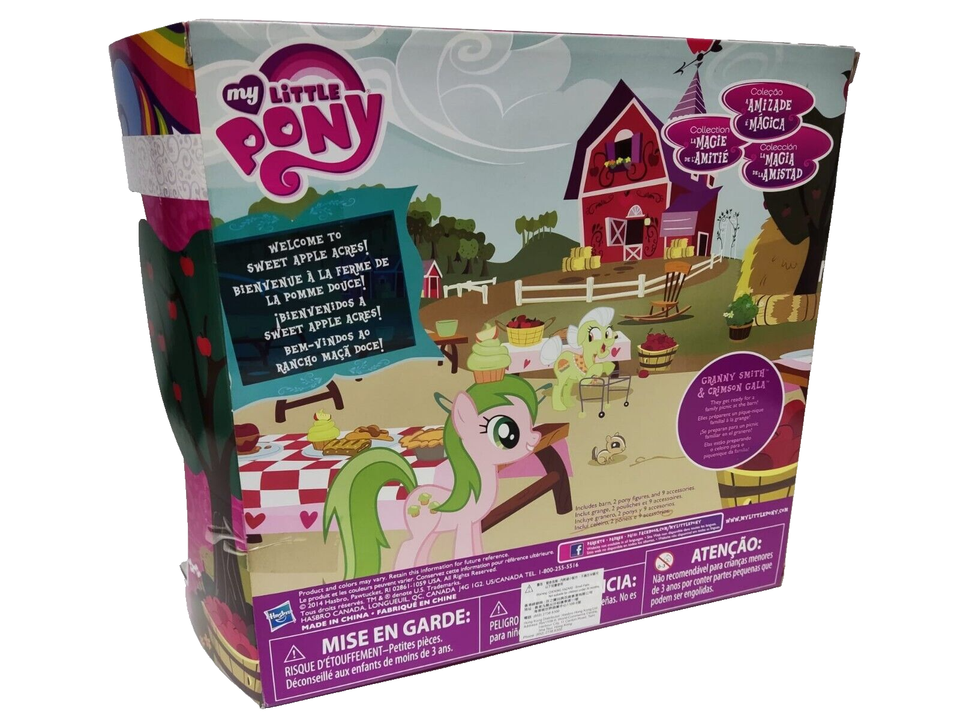 MLP My Little Pony Sweet Apple Acres Barn Playset Rare | eBay