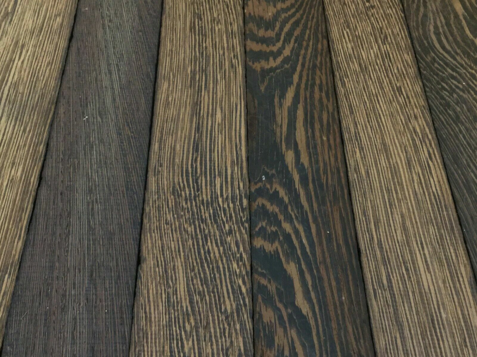 Wenge Handle Block Wood Turning Spindle Blank Knife Grip Single Piece ...