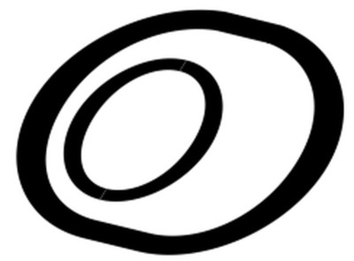 17451-21070 Toyota Gasket, exhaust pipe 1745121070, New Genuine OEM ...