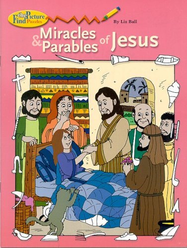 MIRACLES AND PARABLES OF JESUS: FIND PICTURE PUZZLE By Liz Ball | eBay