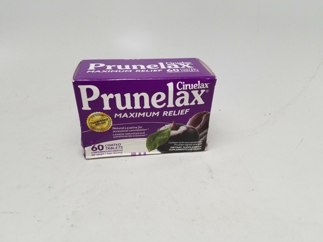 Prunelax Ciruelax MAXIMUM Relief Natural Laxative 60 Tablets Exp 2020 ...
