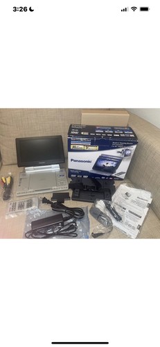Panasonic Portable 11" DVD Player (DVD-R/W +R/W DVD-RAM) - VGC (DVD ...