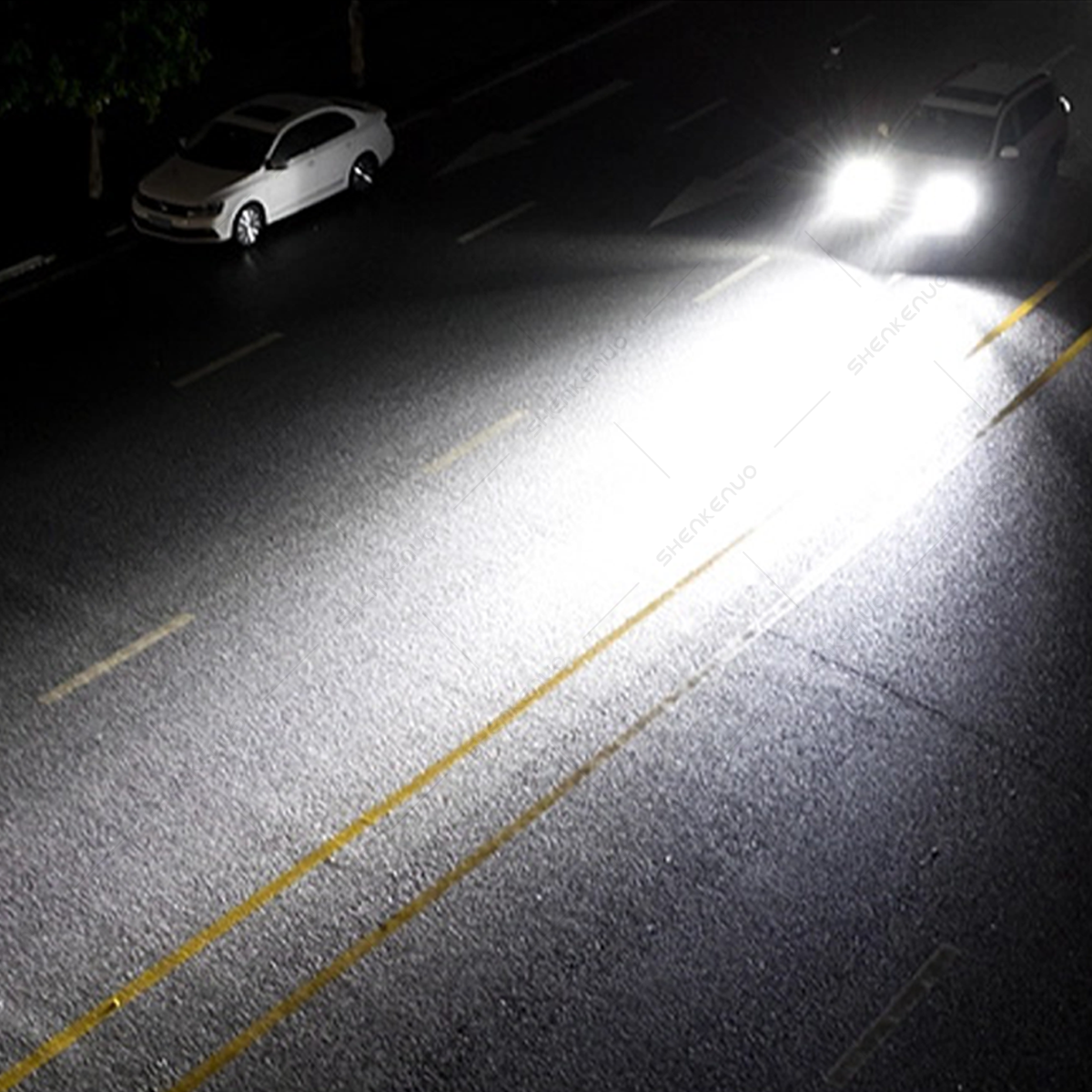 For Ford Mustang 1990-2004 9007 HB5 Plug&Play White LED Headlamp High ...