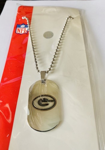 Green Bay Packers Logo Stainless Steel Metal Dog Tag Necklace LotPS | eBay