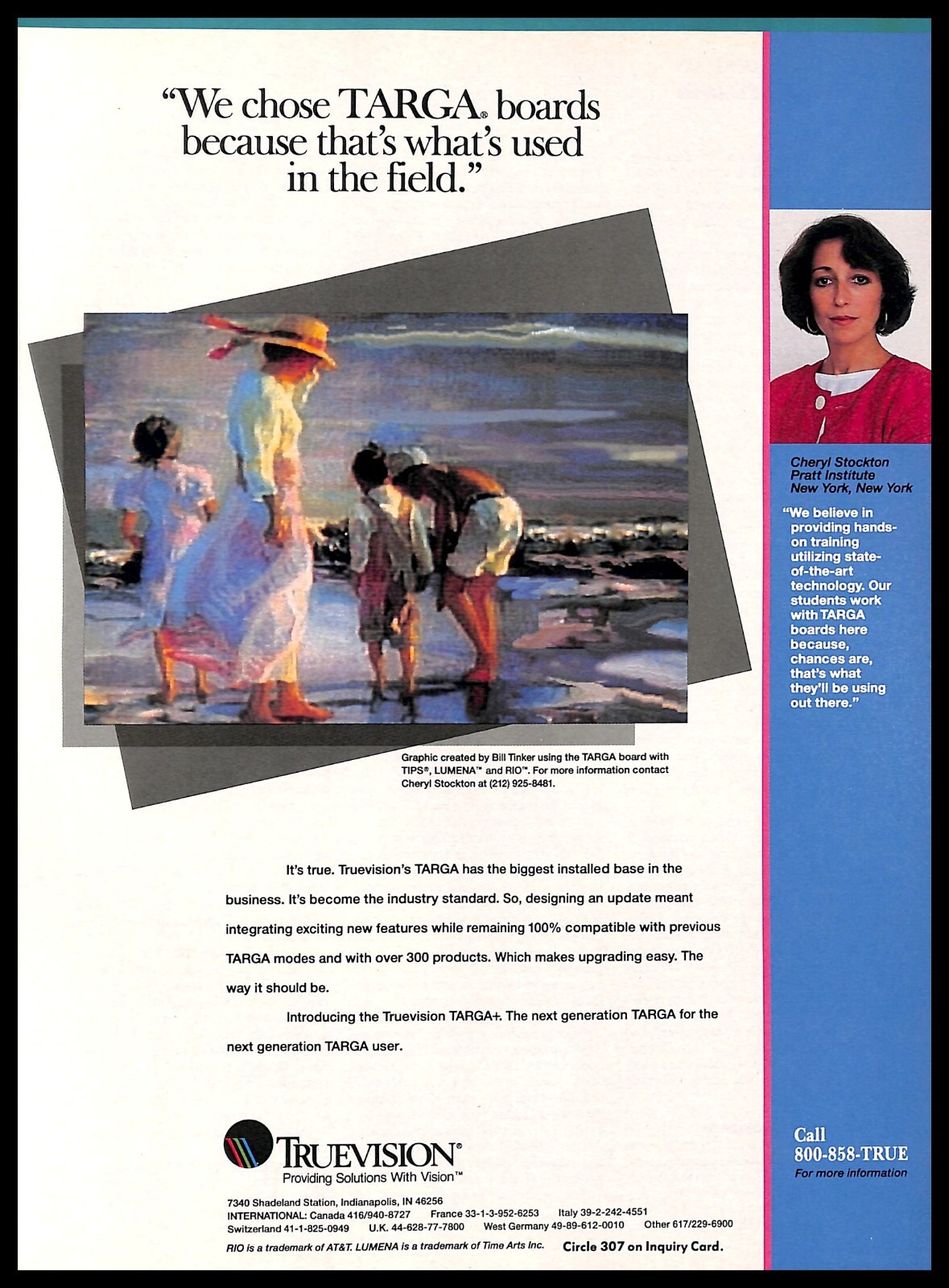 1991 Truevision Targa Board PRINT AD Retro Computers PC Graphic TGA | eBay