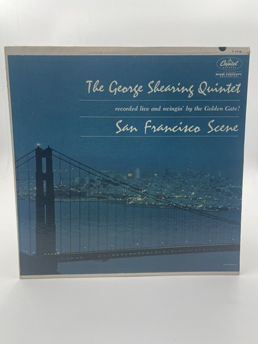 THE GEORGE SHEARING QUARTET SAN FRANCISCO SCENE LP VG VINYL RECORD ...