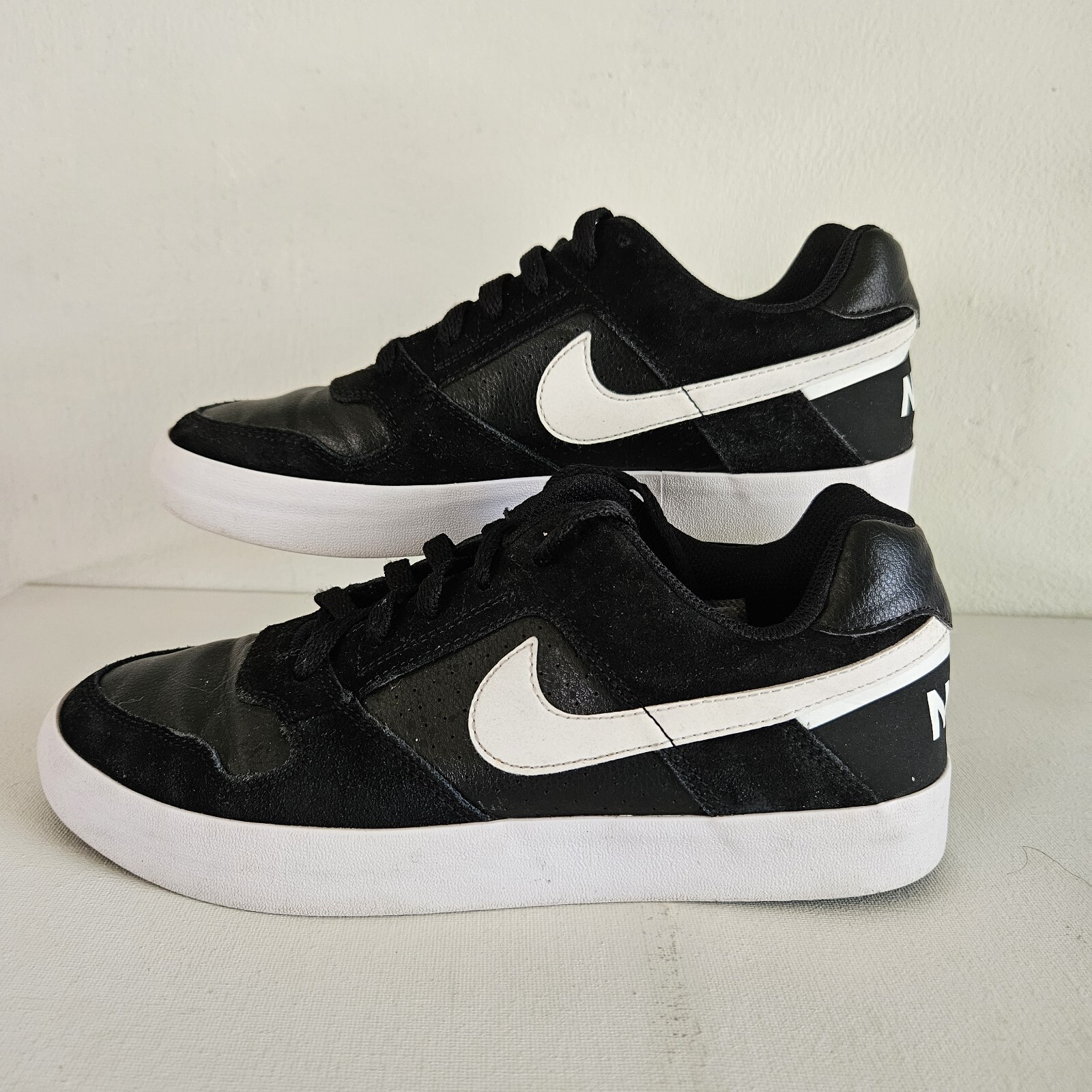 Nike SB Delta Force Vulc Leather/Suede Trainers UK7/U… - Gem