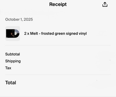 -Signed Not for Radio Melt - Frosted Green Vinyl (Maria Solo Project ...