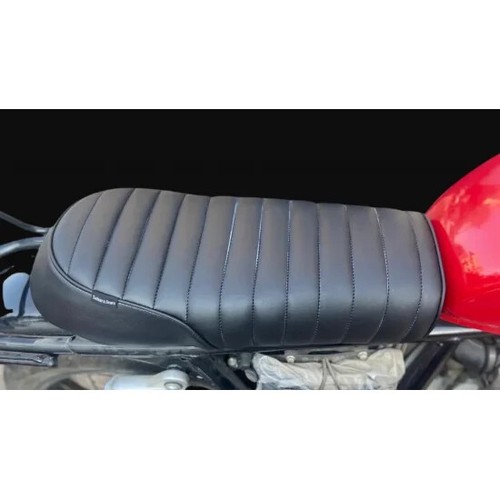 SOLO RIDER TOURING SEAT FIT FOR ROYAL ENFIELD INT650 INTERCEPTOR 650 ...