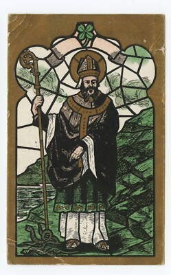 Saint Patrick Religious Art Ireland Postcard | eBay