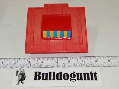 Red Slanted Roof Part Only Plastic Lincoln Log Logs Piece Playskool Toy ...