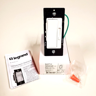 Legrand RH703PTUW radiant 3-Way Dimmer Light Switch, LED & CFL Bulbs ...