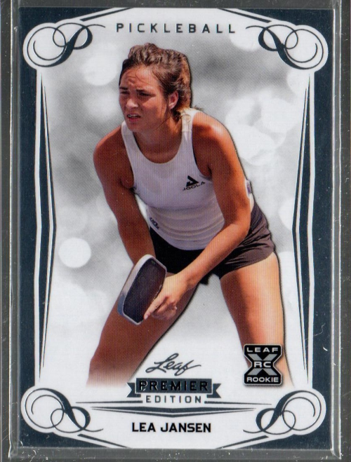 2023 Leaf Pickleball Premier Edition Silver Foil #29 Lea Jansen RC | eBay