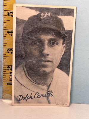 1936 Goudey Wide Pen Dolph Camilli Phillies R314 Baseball Card | eBay