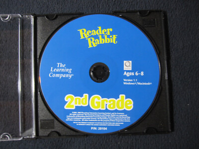Reader Rabbit 2nd Grade Ages 6-8 [CD-ROM] Windows XP, Windows 98 ...